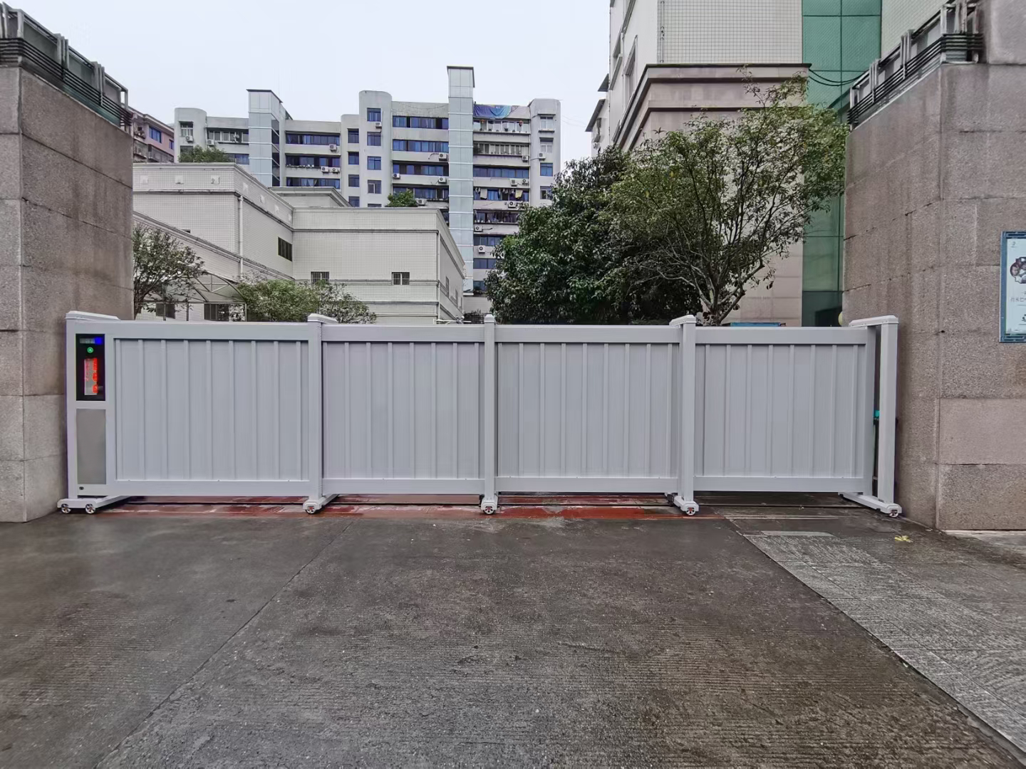 High Quality Telescopic Sliding Gate Design Outdoor - Automatic Gate ...